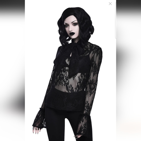 Killstar | Tops | Killstar Nyia Lace Top | Poshmark